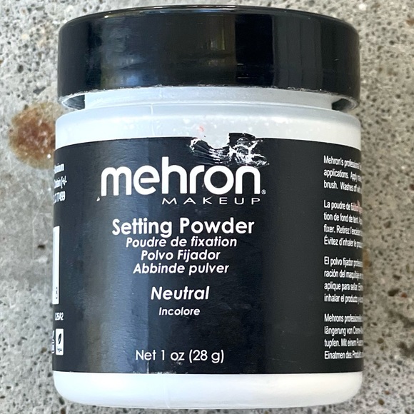 Mehron | Makeup | Mehron Setting Powder | Poshmark